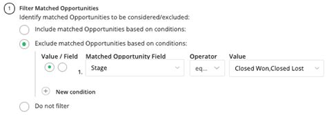 Routing Account To Opportunity Match Node Guide Leandata Help Center