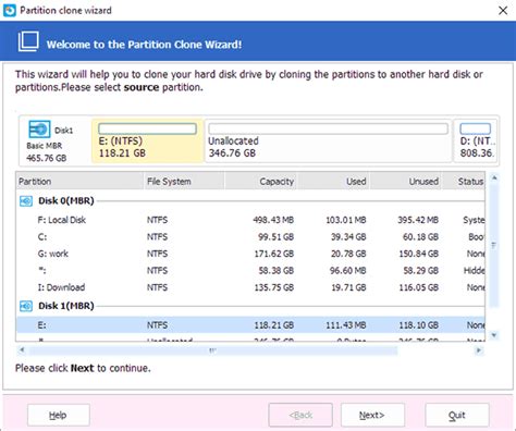 Easeus Partition Master Screenshots