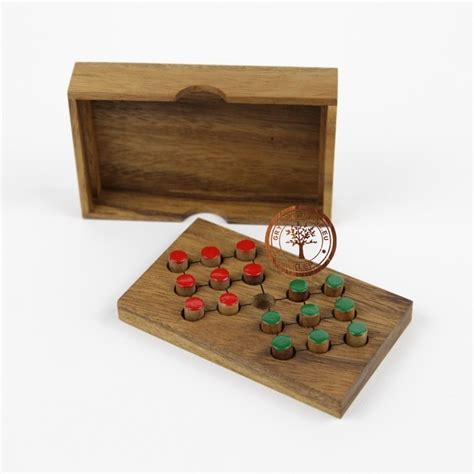 Gra Drewniana Halma Mini Gra Planszowa Sklep Grydrewniane Eu