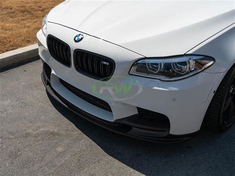 Bmw F10 M5 3d Style Carbon Fiber Front Lip Spoiler 2012 2017