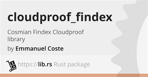 Cloudproof Findex Unregulated Finances In Rust Lib Rs