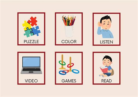 Visual Schedule By Blenda Rakipi Tpt