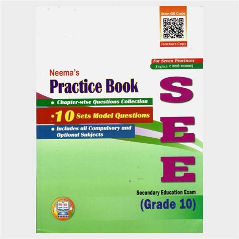 Practice Book For Grade 10 See All Subjects With 10 Sets Model