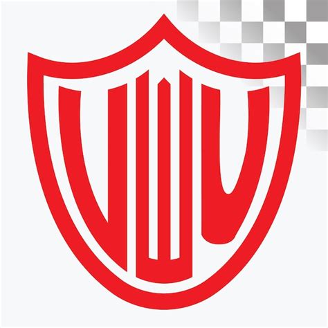 Premium Vector Vwu Letter Logo Design