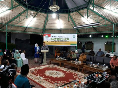 Pelaksanaan Peusijuk Dan Pisah Sambut Danyonif 113 JS Dari Letkol Inf