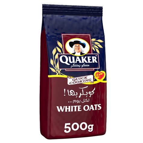 Quaker Quick Cooking White Oats 500g Online At Best Price Oats Lulu