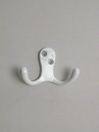 Klassisk Dobbeltkrog Hvid Emaljeret Metal Flot Finish Inkl Små Hvide Skruer