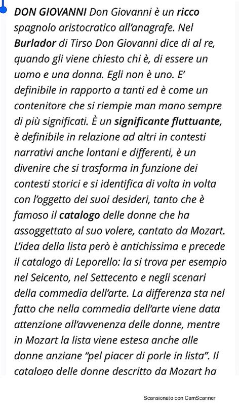 Diventare Un Don Giovanni Appunti Di Antropologia Dei Simboli Docsity