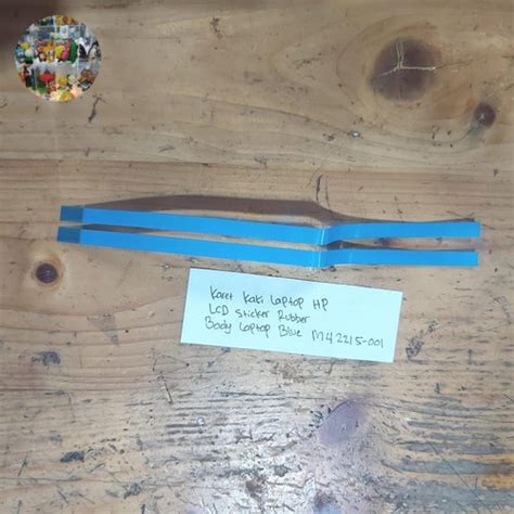 Jual Karet Kaki Laptop HP LCD Sticker Rubber Body Laptop Blue M42215 001 Kab Bekasi