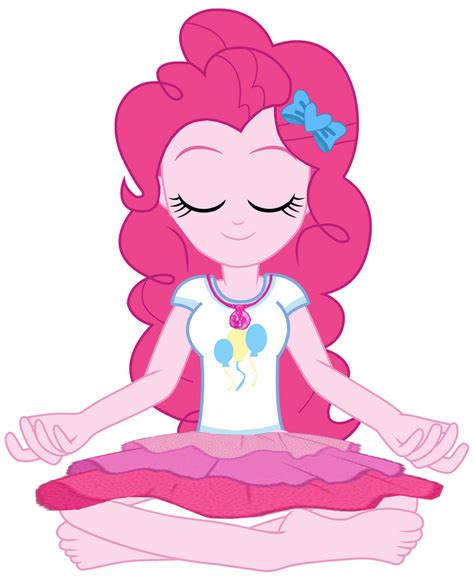 Pinkie Pie In Lotus Position By Chrismc373 On Deviantart