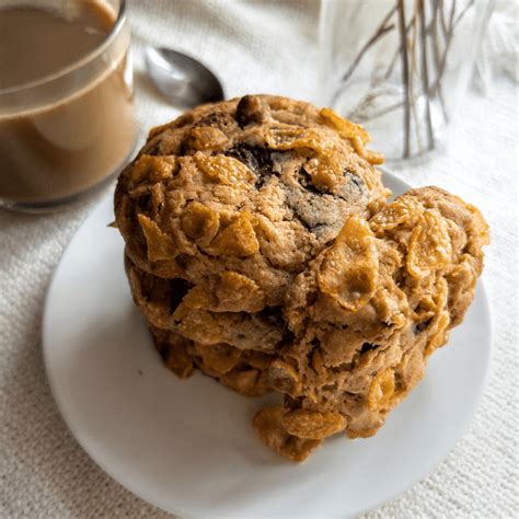 Chocolate Cornflake Cookie Recipe Bakeomaniac