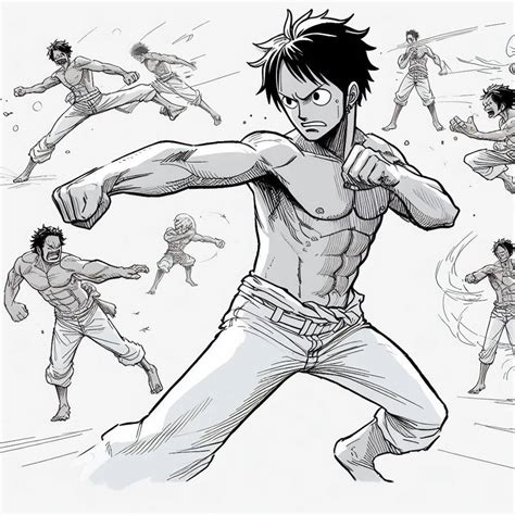 [one Piece] Character Model Sheet By Wguayana On Deviantart