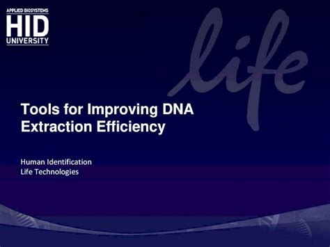 Pdf Tools For Improving Dna Extraction Efficiency Dokumentips