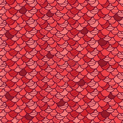 Red Roof Tile Seamless Pattern Background Stock Vector Illustration Of Surface Color 31416888