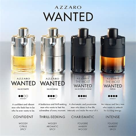 Azzaro Wanted Edp Cold Chrome And Warm Woods