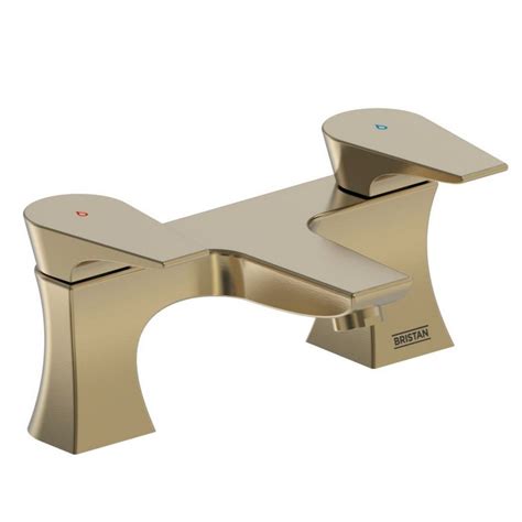 Bristan Hourglass Brushed Brass Bath Filler Low Price