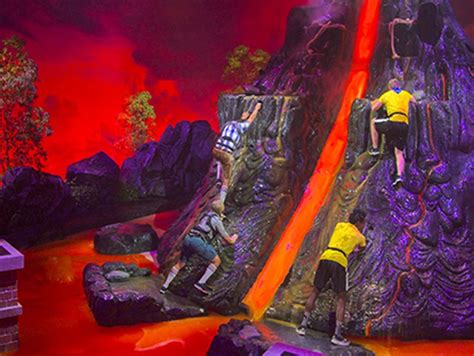 Netflixs Floor Is Lava Raises The Stakes With A Huge Volcano In Game