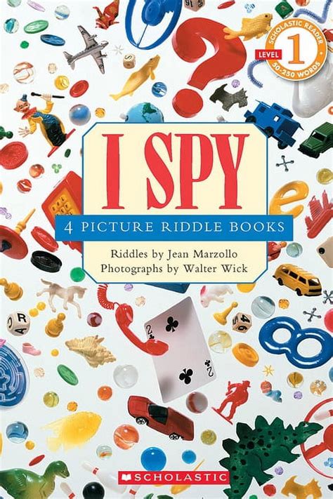 Scholastic Reader Level 1 I Spy 4 Picture Riddle Books Scholastic