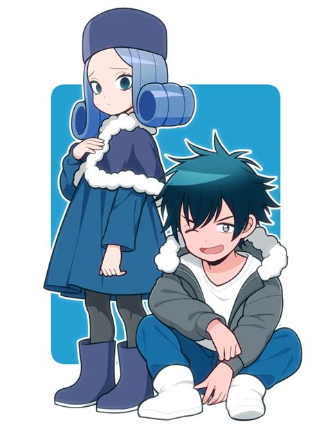Juvia Lockser And Gray Fullbuster Fairy Tail Drawn By Donhanadon Danbooru