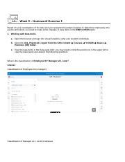 Sas Assignment Week Docx Week Homework Exercise Based On Your
