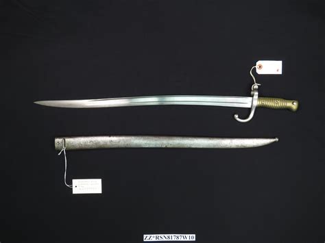 French Model 1866 Saber Bayonet National Museum Of American History