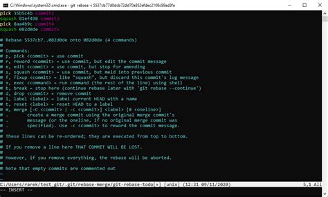 Как в Git объединить старые коммиты в один Stack Overflow на русском