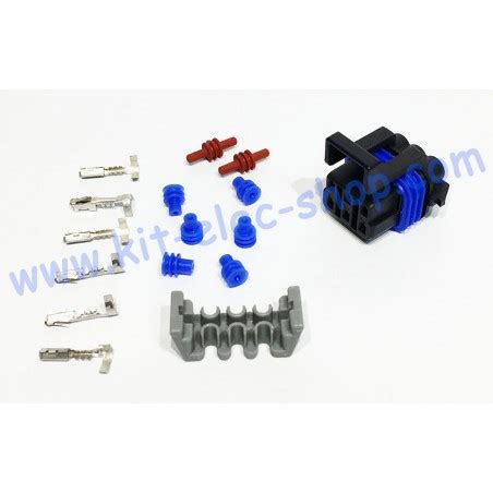 6 Pin Female DELPHI Socket Pack