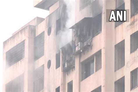 Fire Breaks Out In 20 Storey Building In Mumbais Tardev Area Two Dead