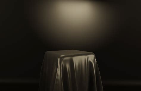고급 우아한 천 직물 에 받침대 최소한의 구리 색상 일러스트 제품 배경 강단에 대한 스톡 사진 및 기타 이미지 강단 직물