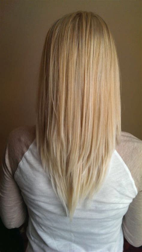 Vcut Blonde Long Layers Pretty Hair Long Hair Cut Ideas Style