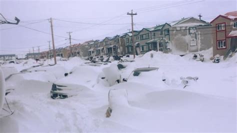 Iqaluit Digs Out Again After April Blizzard Slams Baffin Kivalliq