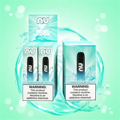 Nu Disposable Pf Naked Clear Box Of Empire Smoke Distributors