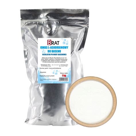 Kwas L Askorbinowy 100 WITAMINA C 1kg Do Basenu 5906721138716 Cena