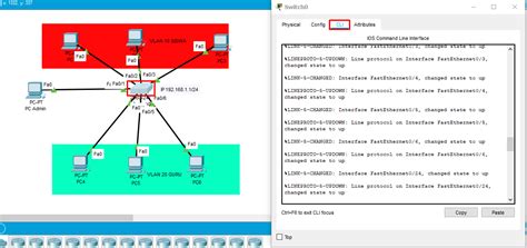 Management Switch Cisco Packet Tracer Vlan Dunia It
