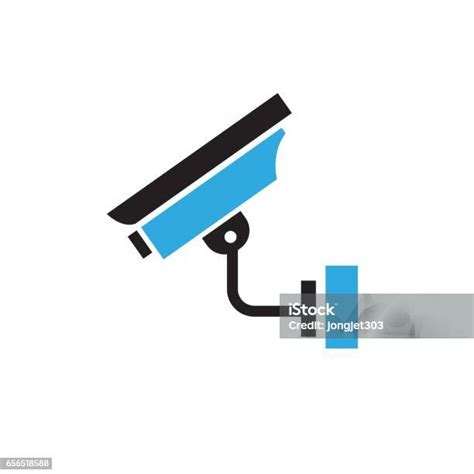 카메라 Cctv 와이파이 아이콘 감시에 대한 스톡 벡터 아트 및 기타 이미지 감시 거리 검은색 Istock