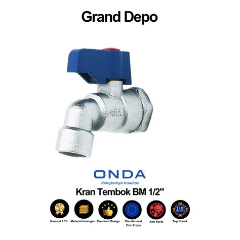 Jual Onda Kran Tembok Bm 1 2 Onda Kran Tembok Onda Kran Air Onda