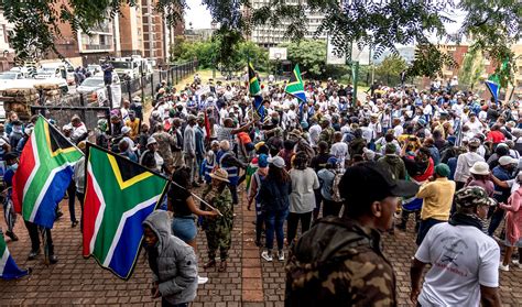 Xenophobia Accused Operation Dudula Returns To Hillbrow
