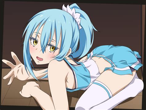 Rule 34 Ambiguous Gender Artist Request Bare Shoulders Blue Eyes