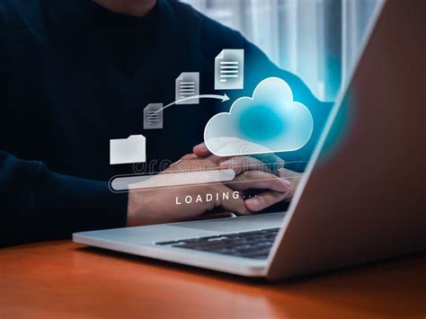 cloud storage folder icon application service digital files data