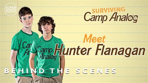Meet Hunter Flanagan On The Set Of Surviving Camp Analog 2022