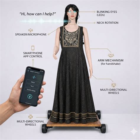 02 Next Gen Ai Humanoid Robot With Voice Interaction App Control