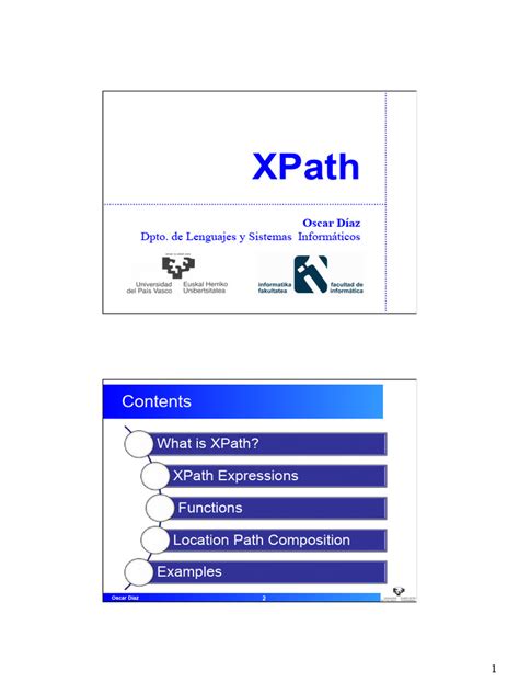 2 xpath english ppt pdf x path world wide web consortium standards