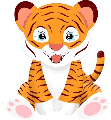 귀여운 호랑이 호랑이 웃긴 호랑이 벡터 호랑이 미소 Png 일러스트 및 벡터 에 대한 무료 다운로드 Pngtree
