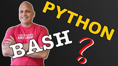 Bash Vs Python The Ultimate Scripting Showdown Youtube