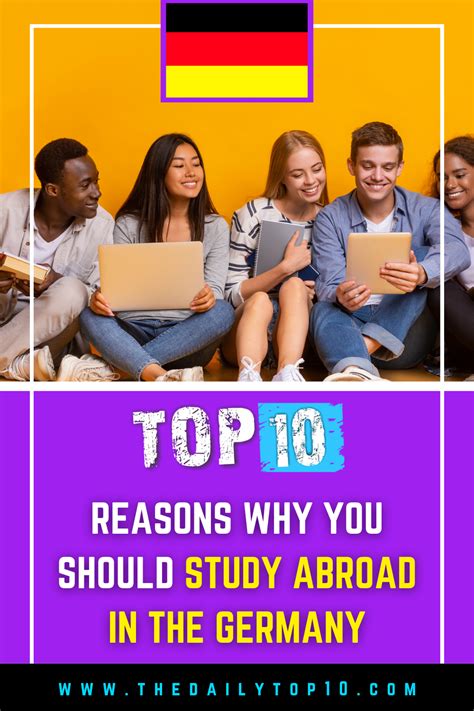 Top 10 Reasons Why You Should Study Abroad In The Germany Study