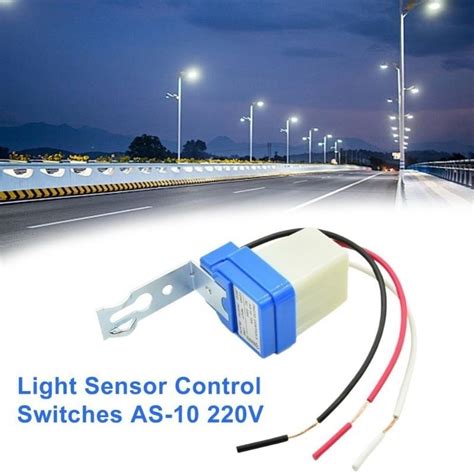 Acpros Auto On Off Sensor Lampu Control Switch Photocell Street Light
