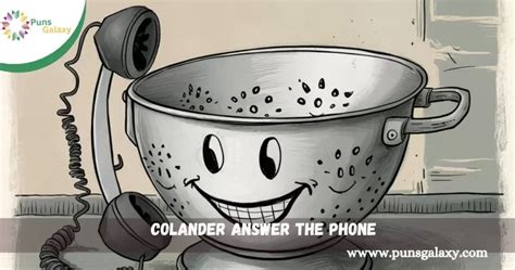 300 Funny Colander Puns Jokes And One Liners