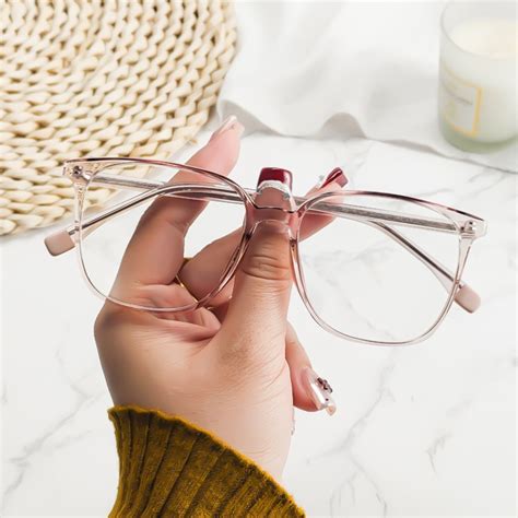 Photochromic Anti Radiation Eye Graded Glasses For Women Men Index 1 56