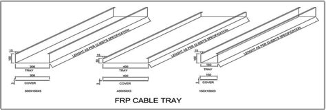 Frp Cable Trays Cable Trays Ladder Type Cable Trays Perforated Cable