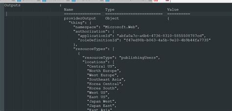 Wrong Return Type On One Of The Az Providers Overloads Issue 2009
